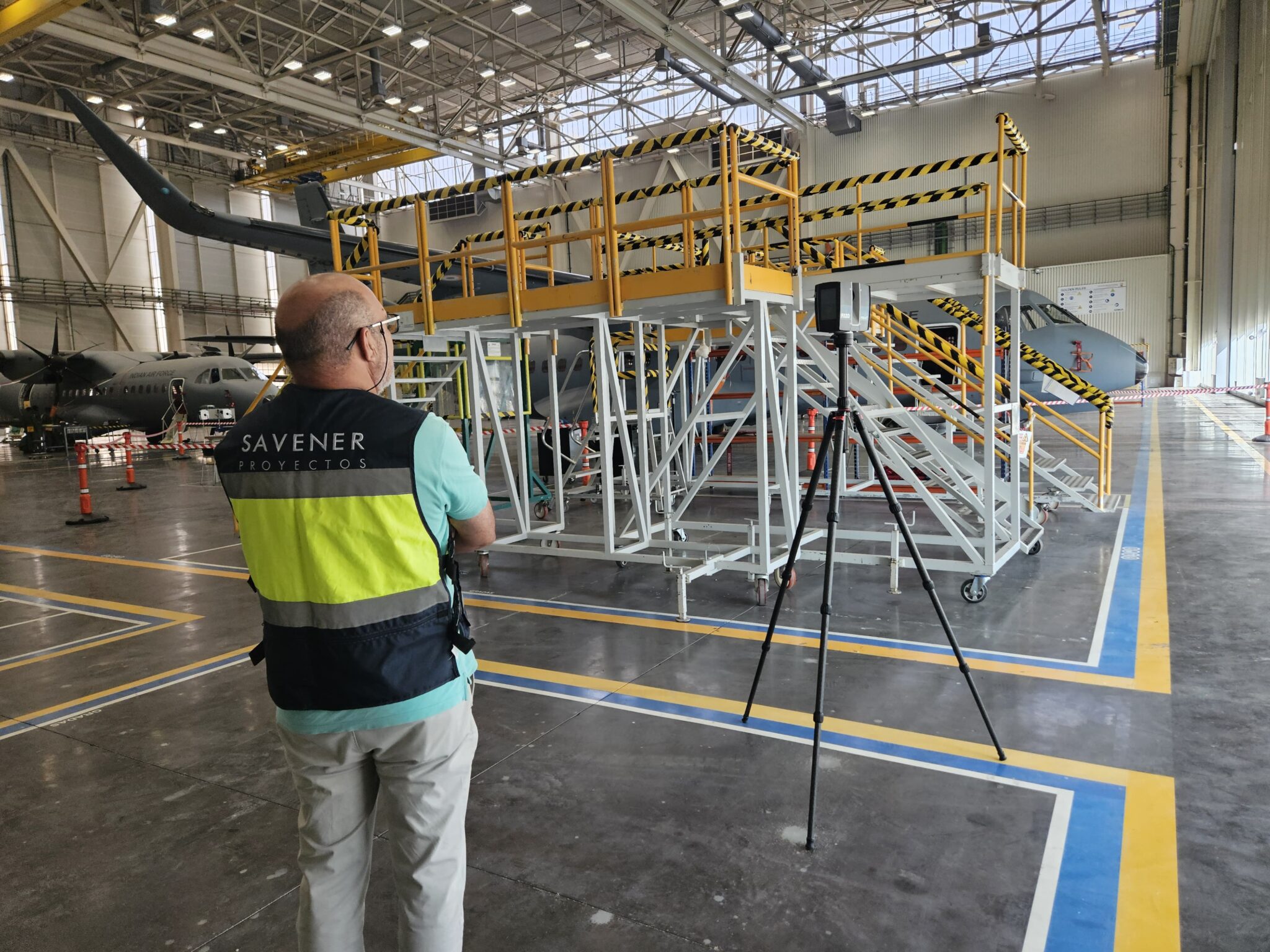 Savener advances in the digitisation of Airbus Spain with 3D laser ...